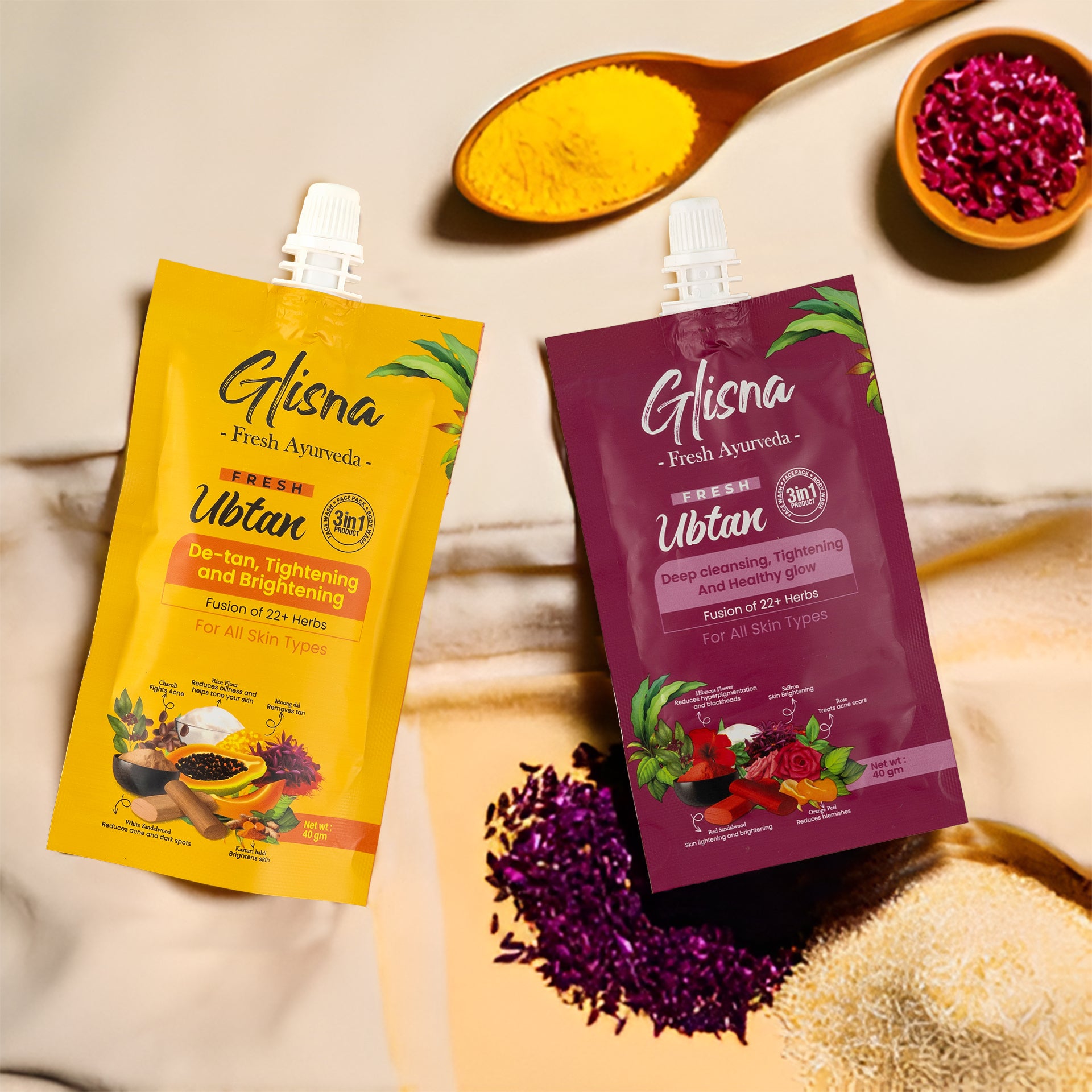 Glisna I herbal products I skin and hair care