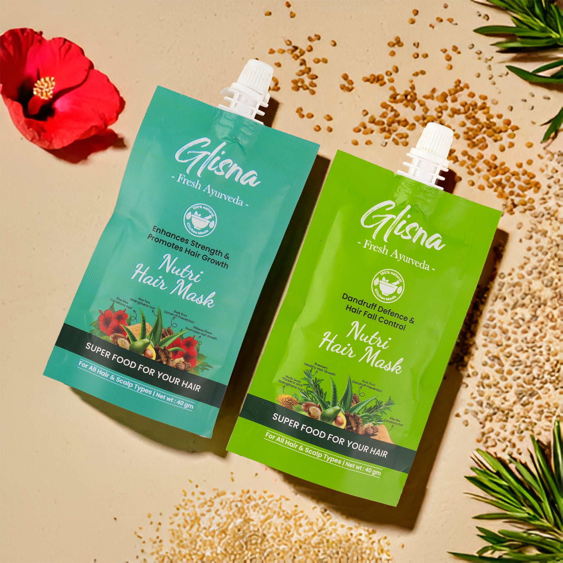 Glisna I herbal products I skin and hair care
